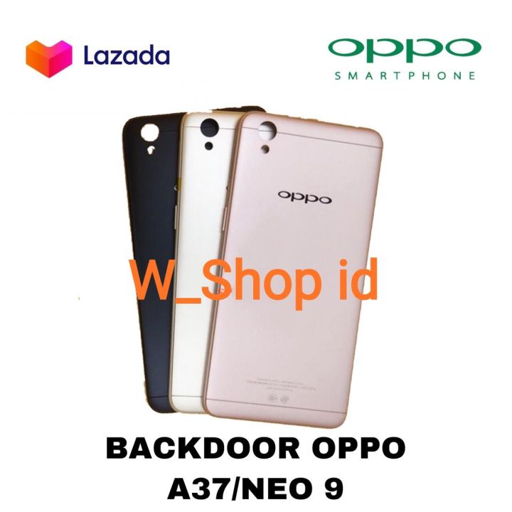 Back Casing Housing Kesing HP Tutup Belakang BackDoor OPPO A37 / A37f ...