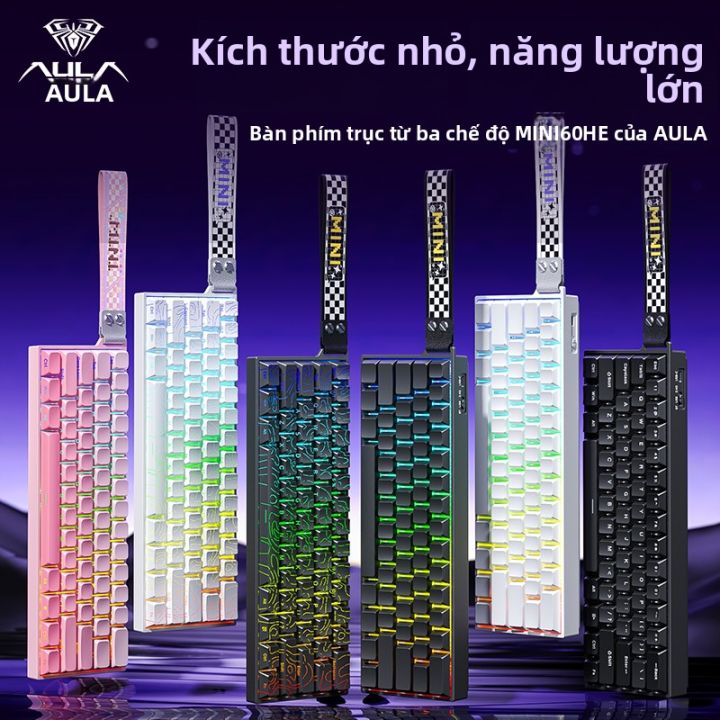 AULA | Bàn Phím Cơ Chơi Game kết nối Bluetooth có dây/không dây | Lazada.vn