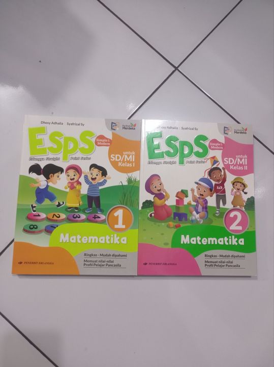 ESPS MATEMATIKA KELAS 1 SD KURIKULUM MERDEKA ERLANGGA | Lazada Indonesia