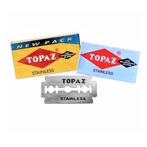 TOPAZ STAINLESS BLADE ( 5 blades X 1 pcs ) | Lazada