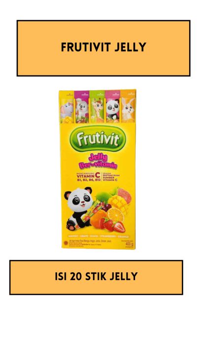 Frutivit Jelly agar rasa buah 1pack isi 20 stik | Lazada Indonesia