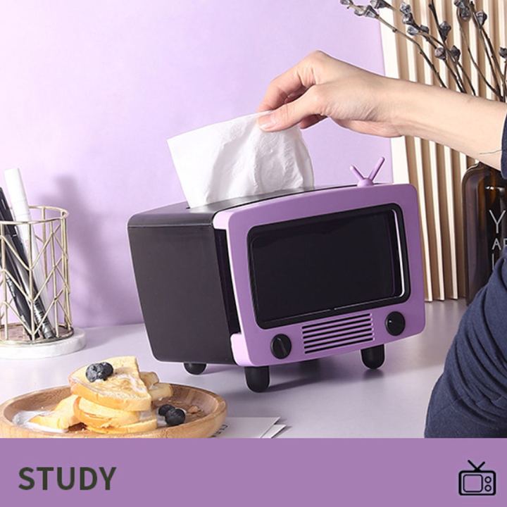 Tissue Box Household Living Room Coffee Table Tv Tissue Box Desktop ...
