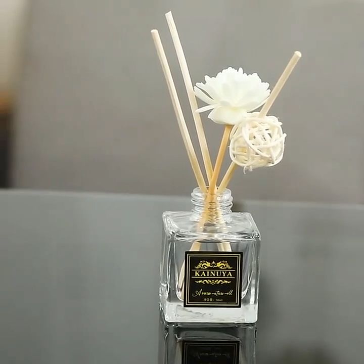 น้ำหอมอโรม่า ก้านไม้หอม 50มล กลิ่นแบรนด์ Reed Diffuser Aroma น้ำหอมห้องนอน เจลปรับอากาศ(จัดส่ง ...