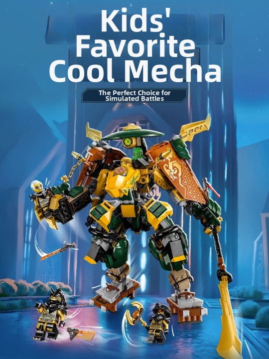 LELE BROTHER | Lloyd and Ari's Ninja Team Mech Building Toy | Lazada PH