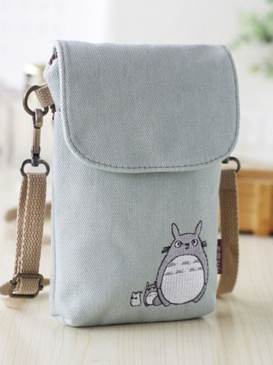 น่ารักการ์ตูน DENIM MINI กระเป๋า Crossbody 2024 ฤดูร้อนใหม่มาถึง Kaka ...