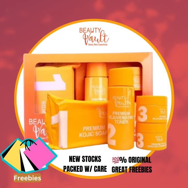 Original Beauty Vault Set FREEBIES OVERLOAD Glass Skin Skincare Set for ...