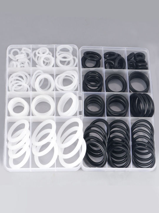 White Silicone Rubber O-Ring Sealing Circle Environmentally Friendly Heat Resistant Corrosion ...