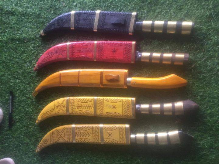 DAO PHONG THỦY MÀU ĐA DẠNG (DÙNG ĐỂ LÀM BẾP,PHÁT NƯƠNG RẪY),mang may mắn cho gia chủ. | Lazada.vn