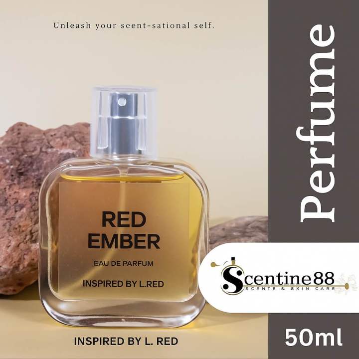 Red Ember Inspired Perfume by Lac0st RED | Long Lasting Scent for Men ...