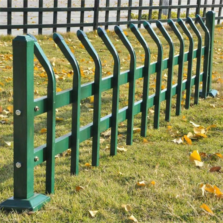 Zinc Steel Lawn Guardrail Garden Fence Green Belt Isolation Fence ...