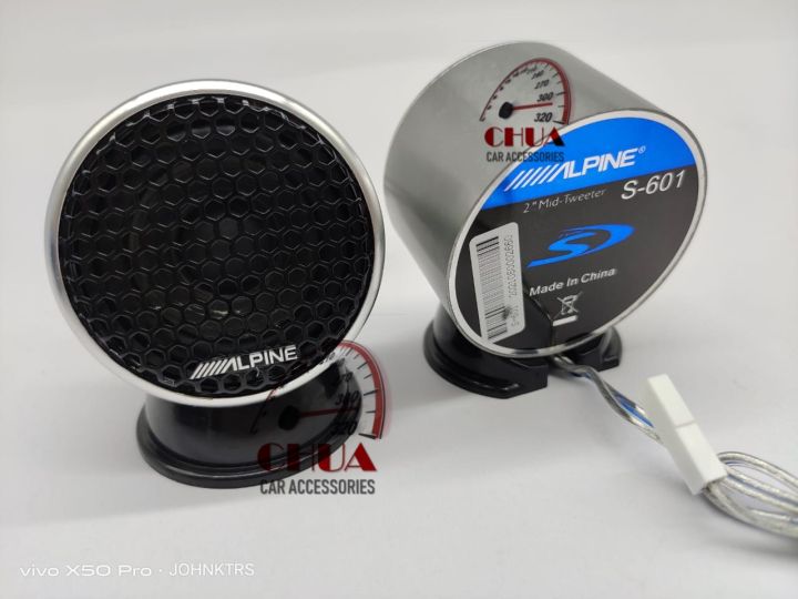 ALPINE S-601 MID-TWEETER 2" (60MM) | Lazada