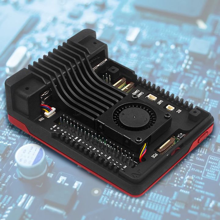 Argon NEO 5 Case Aluminum Case with PWM Cooling Fan Armor Case Passive ...