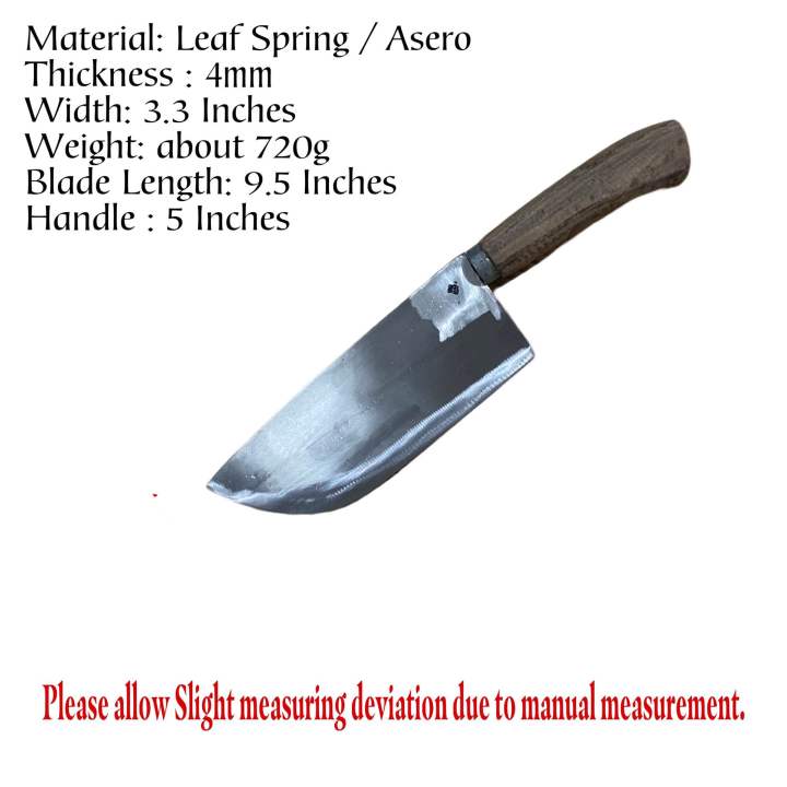 Bicol Butcher Knife ( Molye/Leaf Spring) | Lazada PH