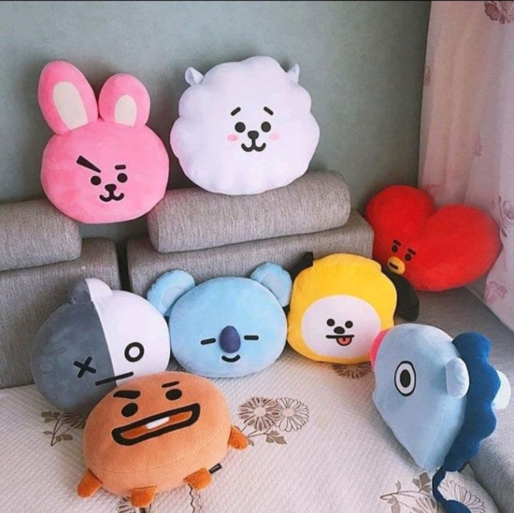 Boneka Karakter BT21- Boneka Kepala Karakter BT21 | Lazada Indonesia