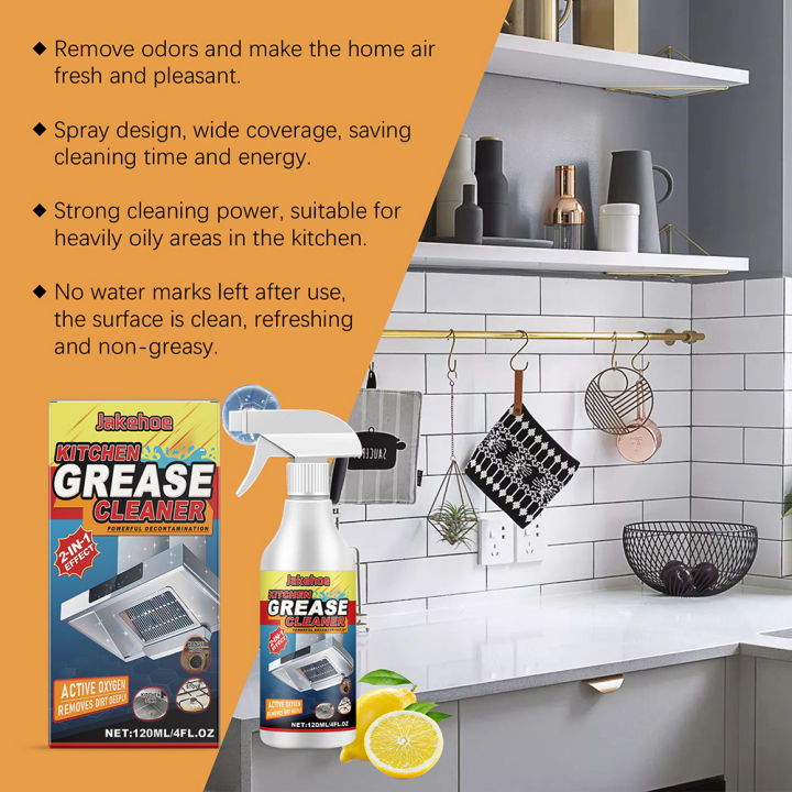 All-purpose Kitchen Pots Pan Cleaner Lasting Effect Heavy Oil Cleaner ...