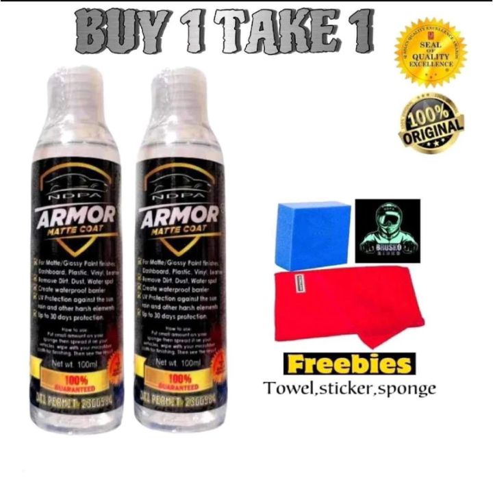 Original NDPA Armor Matte Coat Super Sale Buy 1 Take 1 with three ...