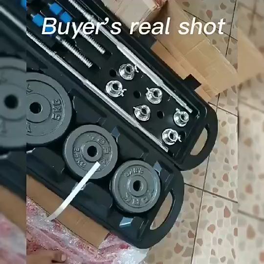 Dumbbell Set 10KG/15KG/20KG/30KG/50KG Adjustable Barbell Set Gym Equipment Fitness Equipment ...