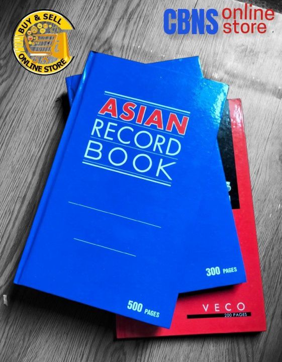 LOGBOOK RECORDBOOK pages of 200 300 500 | Lazada PH