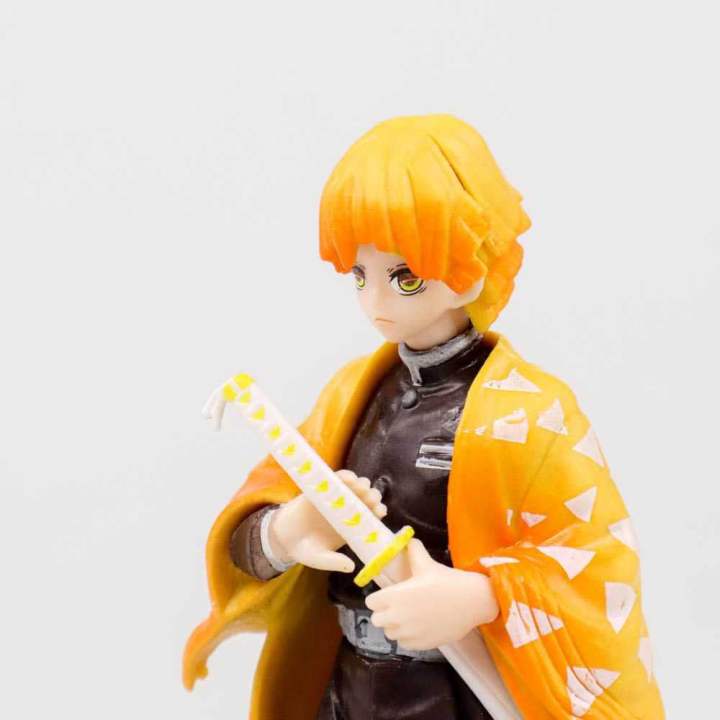 Action figure demon slayer kimetsu no yaiba Zenitsu miniatur demon ...