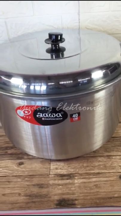 Panci Jawa Besar Panci Tinggi Jawa 40CM Tutup Dalam PCTD-40 | Lazada ...