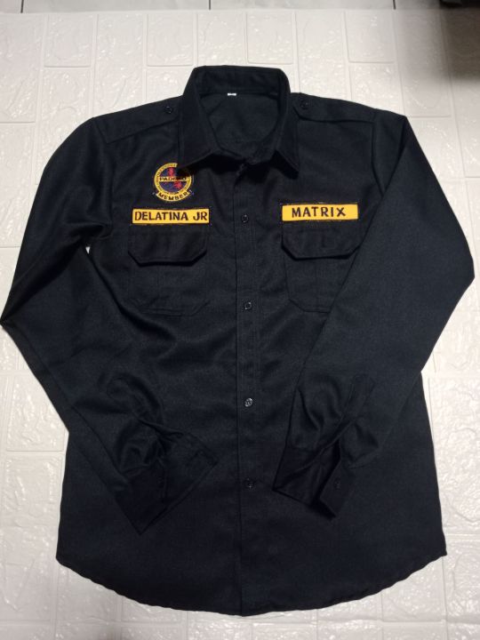 SET UNIFORM FOR SECURITY GUARD (navy blue) | Lazada PH