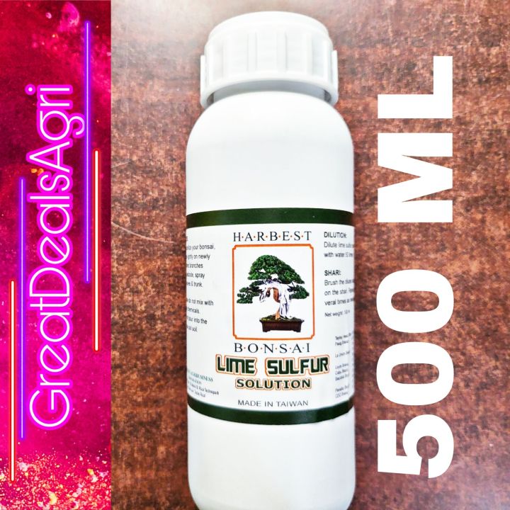 BONSAI LIME SULFUR / LIME SULPHUR SOLUTION (500mL) BY HARBEST | Lazada PH