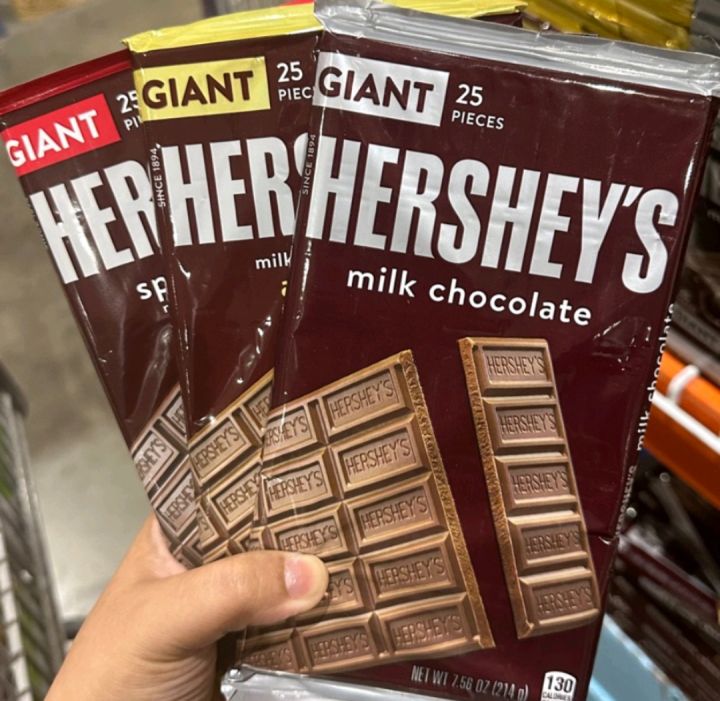 Hershey's chocolate giant bar milk chocolate / dark chocolate / milk ...