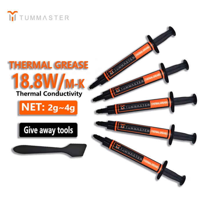 TUMMASTER CPU Thermal Paste Thermal Grease 18.8W/m-k High Thermal for ...
