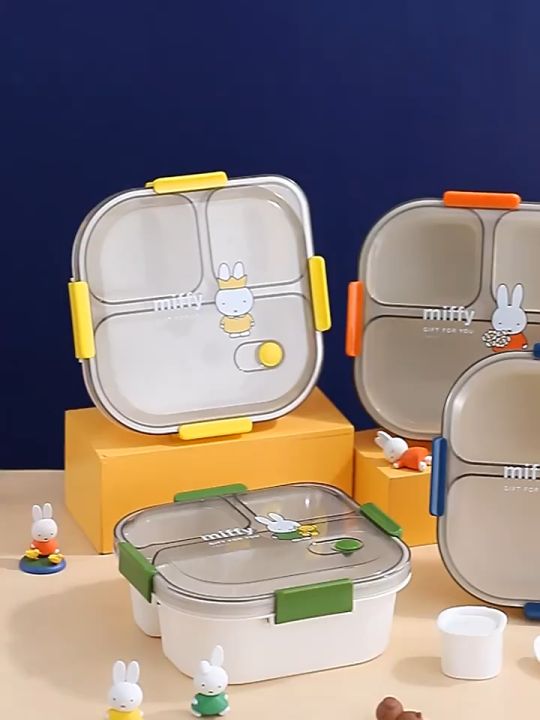Lunch Box with 1100ml and 1550ml Capacity/Cartoon Miffy Lunch box | Lazada