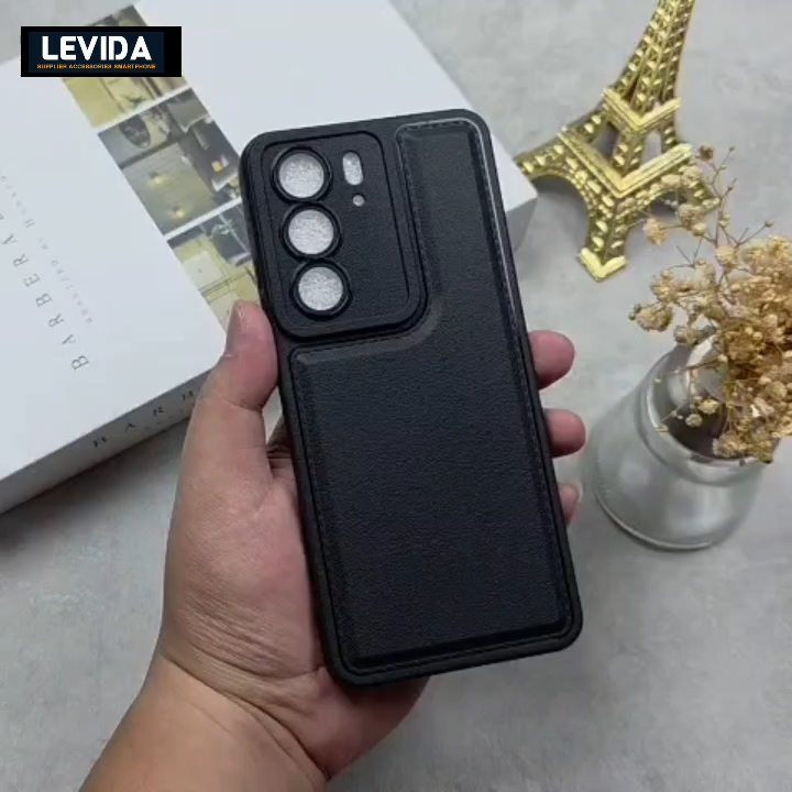 Realme C71 Realme P3 Lite Realme P3 Case Pro Leather Black Realme C71 ...