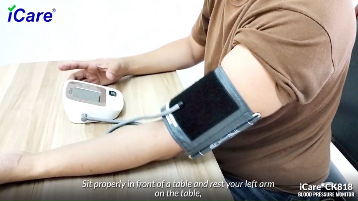 iCare CK818 USB Powered Automatic Blood Pressure Monitor with Medium ...