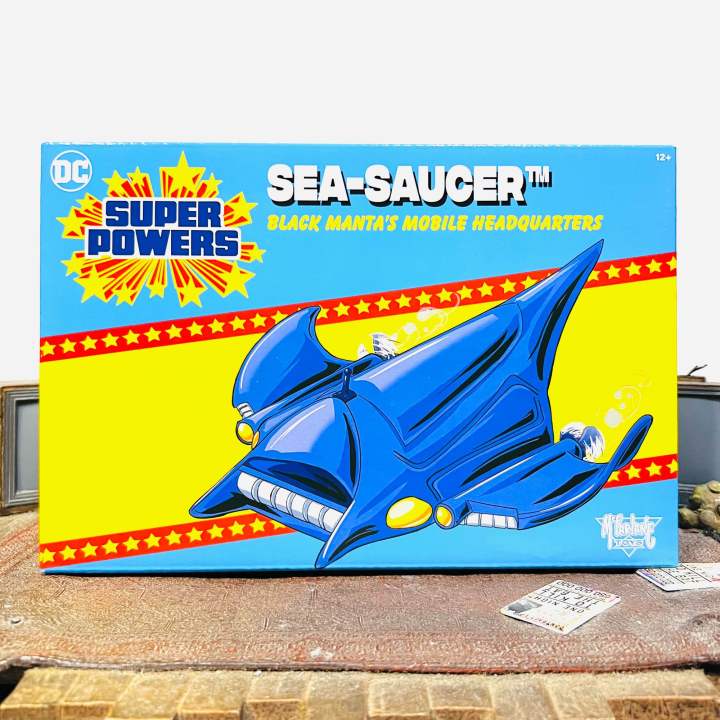Mcfarlane Toys DC Direct Super Powers Sea Saucer Black Manta | Lazada ...