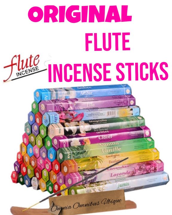 ️ FLUTE INCENSE STICKS + MORE VARIANTS, AUTHENTIC & IMPORTED & HAND ...