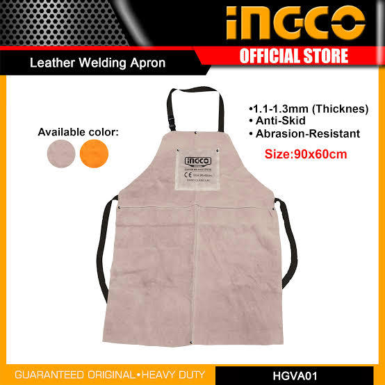 INGCO Leather welding apron | Lazada PH