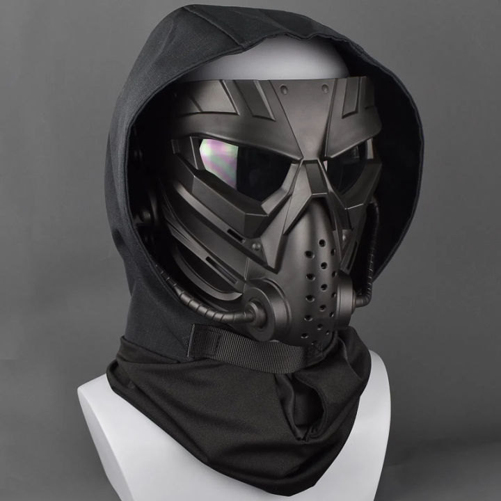 zlangsports Tactical Airsoft Cycling Full Face Mask with Anti-fog ...