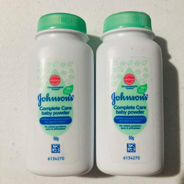 JOHNSON’S Complete Care Baby Powder | 50g | Lazada PH