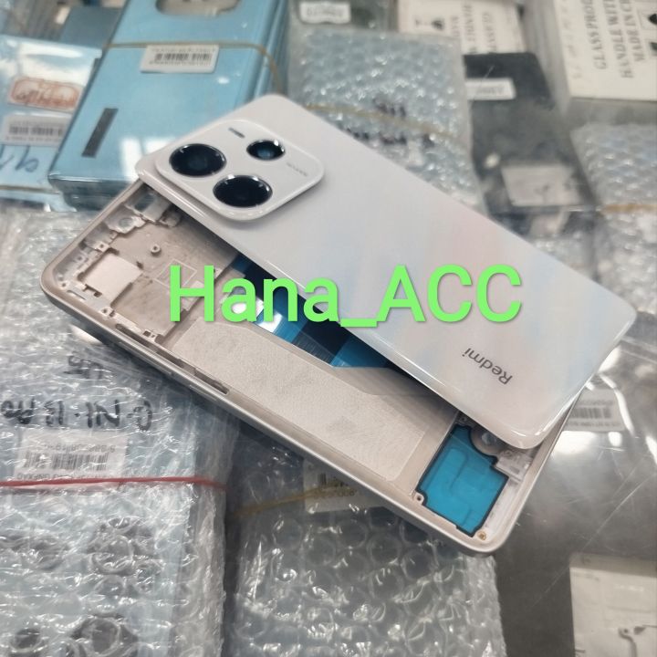 Cessing hausing fullset frame lcd Redmi Note 14 / 5G Backdor + Tulang ...