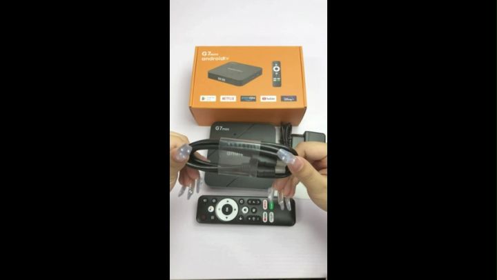 TV Box G7 Mini Điều Khiển Giọng Nói Wifi Kép Bluetooth RAM 2GB Android ...