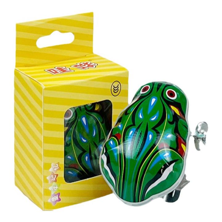 DISCO BEAR | Vintage Winding Iron Frog Toy | Lazada