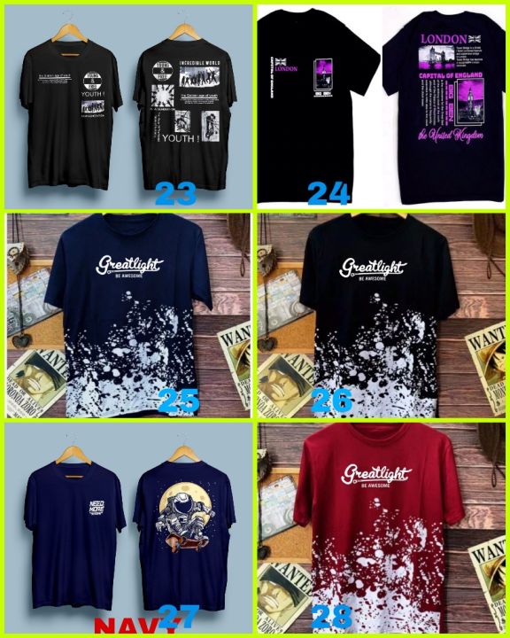 baju kaos distro | Lazada Indonesia