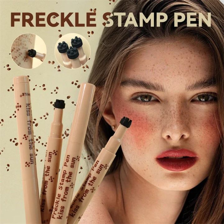 5 Points Stamp Face Fake Freckles Pen Easy To Use Natural Waterproof ...