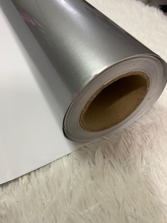 Candy Silver Glossy Vinyl Wrap Sticker | Lazada PH