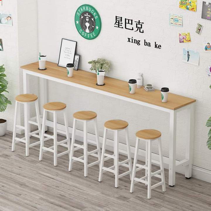 Wall Bar Counter Supermarket Long Table Wall Table Convenience Store ...