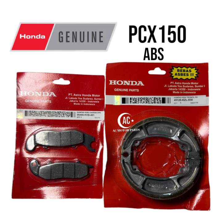 PCX 150 ABS BRAKE SET brake shoe and pad genuine | Lazada PH