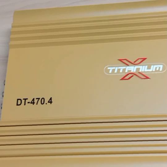 Titanium-X พาวเวอร์แอมป์รถยนต์ CLASS AB 4CH เพาเวอร์รถยนต์ พาวเวอร์แอมป์ เพาเวอร์4แชลแนล ...