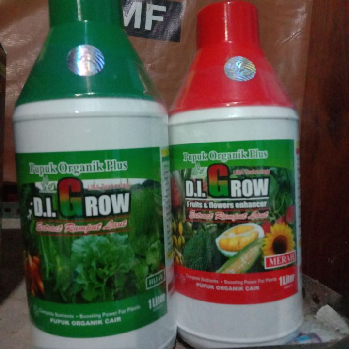pupuk daun dan buah Di Grow isi 1 lt | Lazada Indonesia