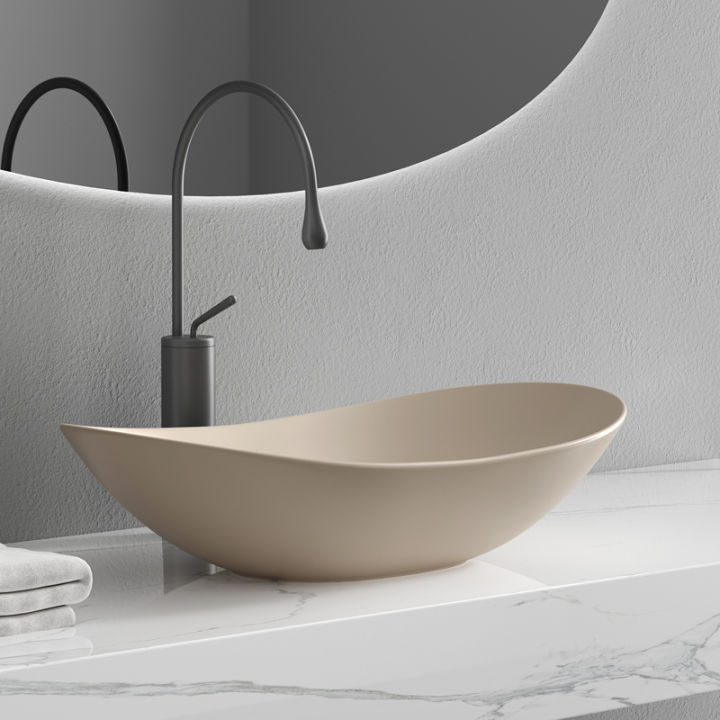 [Color Customization] Ingot Table Basin Ceramic Basin Single Basin For ...