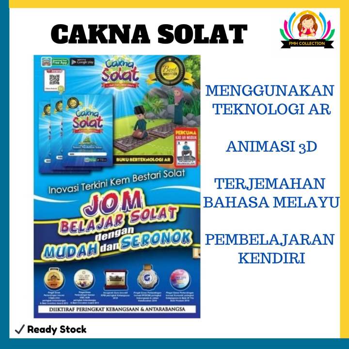Buku Cakna Solat Mudahnya Belajar Solat | Lazada