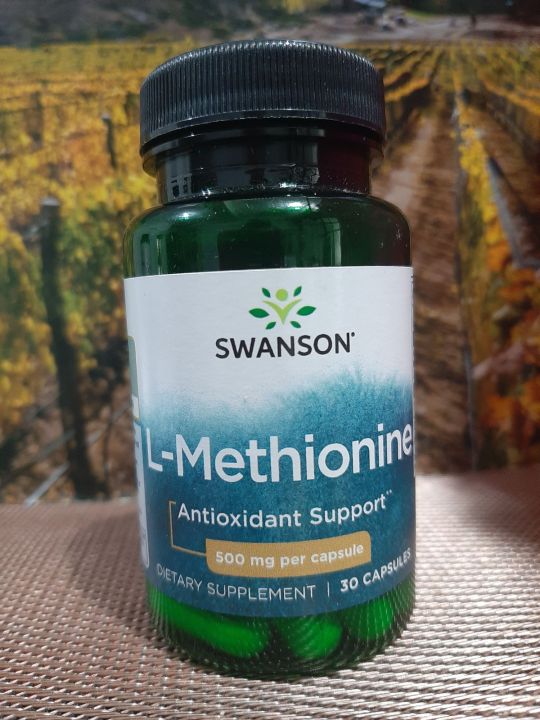 L-Methionine 500mg 30 capsules EXPIRY: Sept. 2025 Swanson | Lazada PH