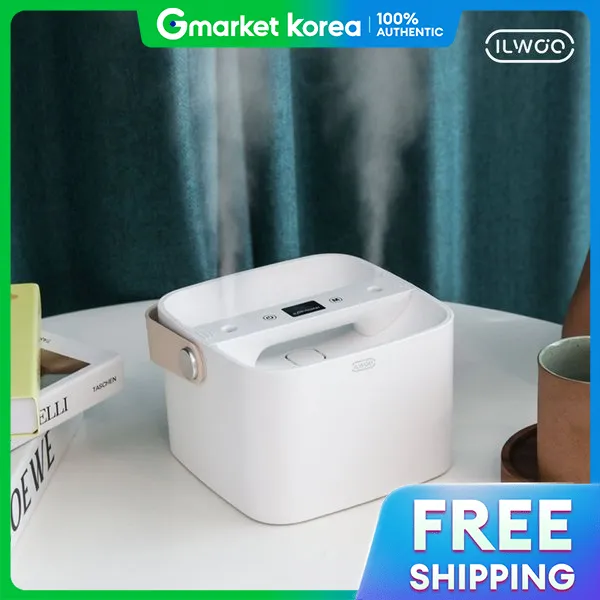 Ilwoo Ultrasonic Dual Mist Wireless Humidifier 2500ml Low Noise Easy ...